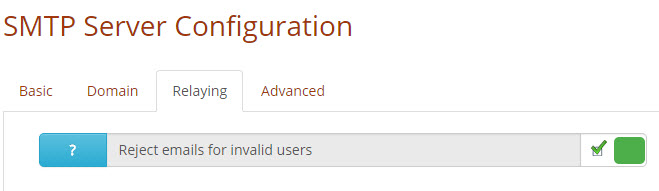 Troubleshooting user count when using regular SMTP server